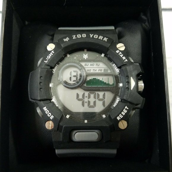 Zoo York | Accessories | Zoo York Mens Digital Water Resistant Watch ...